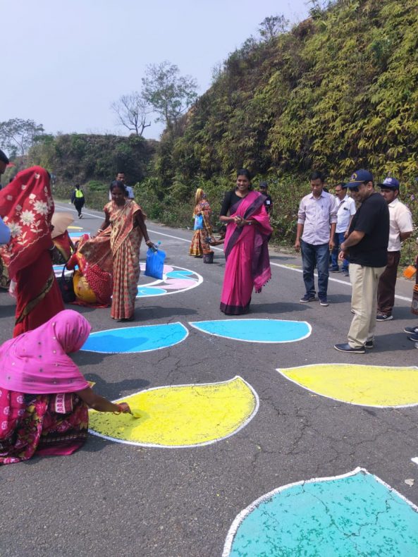 SVEEP: “Rich History and Progressive future” theme of 8km long Rangoli ...