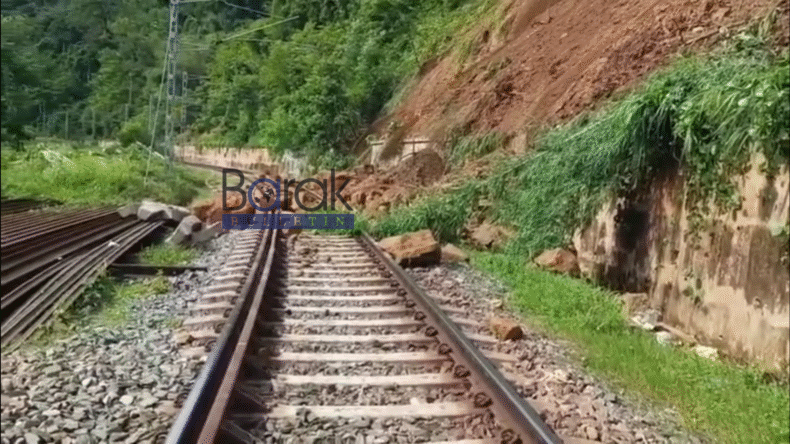 Mupa Landslide Disrupts Train Services in Lumding-Badarpur Hill Section ...