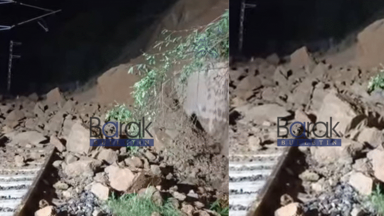 Landslides Again Cripple Lumding–Badarpur Section on Monday; Trains ...