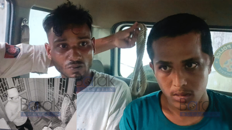 Police arrests Anik Das, Pallab Das, for looting Shani Temple in Silchar, recovers jewellery ...